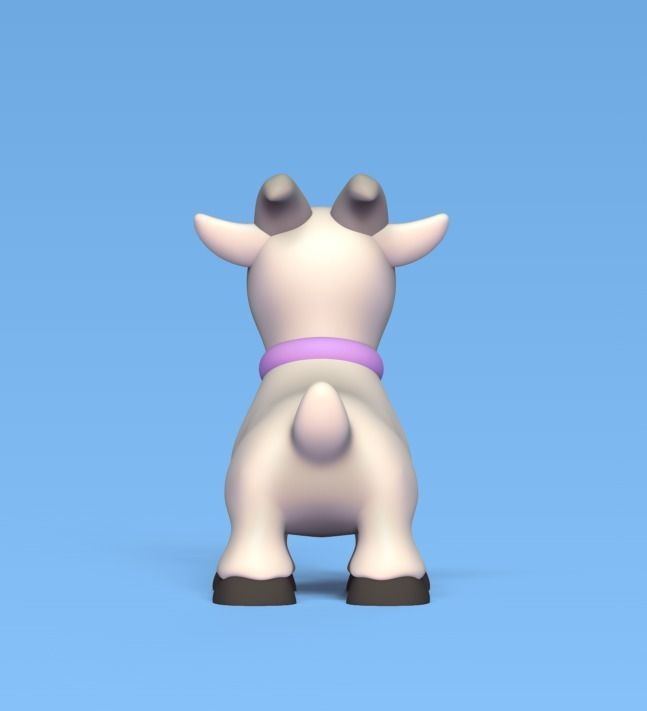 Goat Big Eyes 3D model 3D printable | CGTrader
