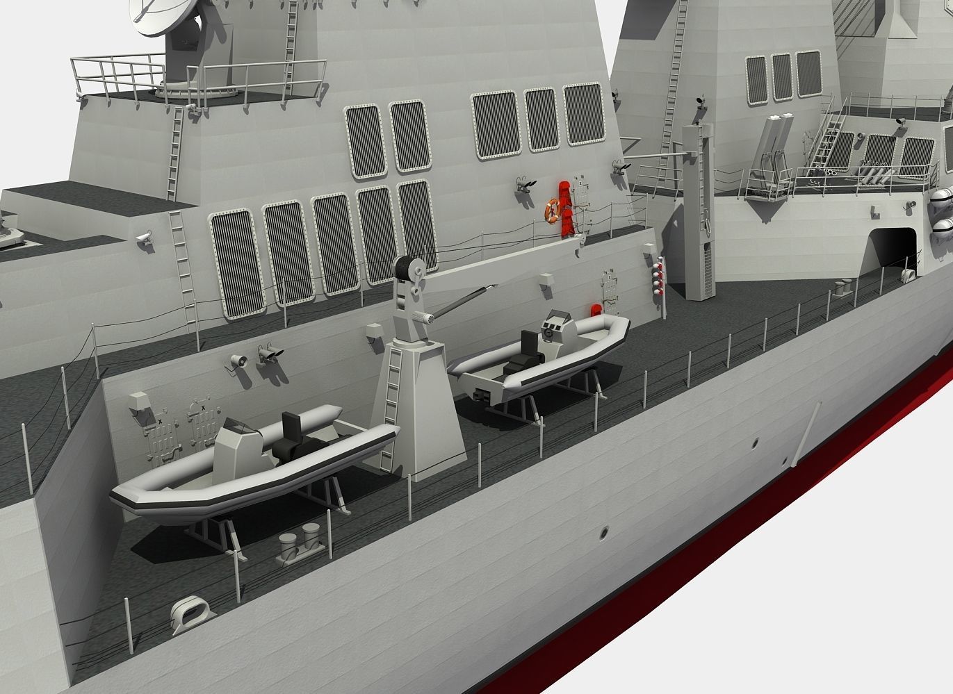 USS SPRUANCE-ARLEIGH BURKE 3D model | CGTrader