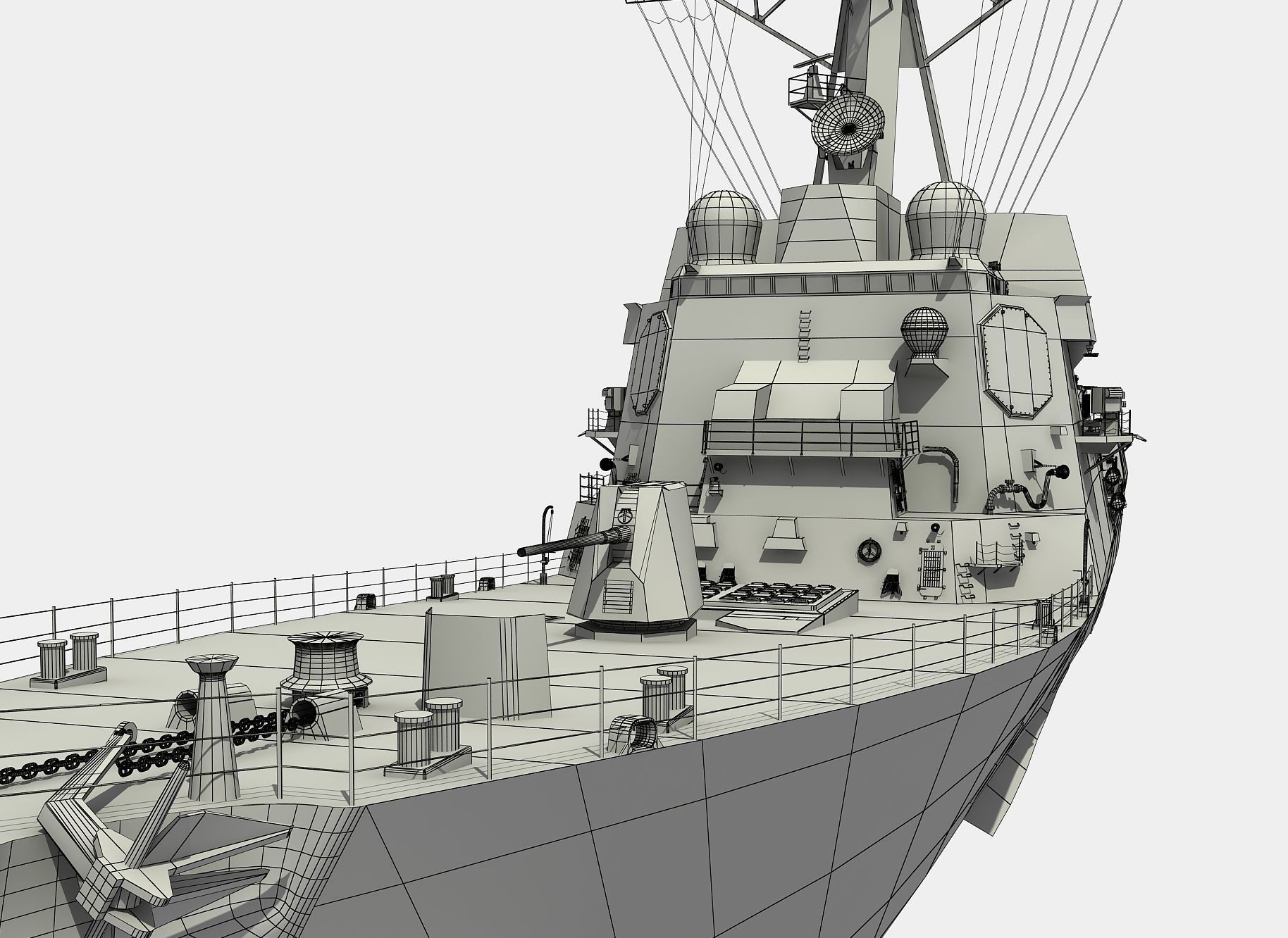 USS SPRUANCE-ARLEIGH BURKE 3D model | CGTrader