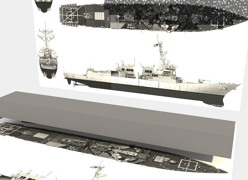 USS SPRUANCE-ARLEIGH BURKE 3D model | CGTrader