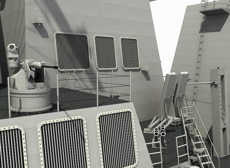 USS SPRUANCE-ARLEIGH BURKE 3D model | CGTrader