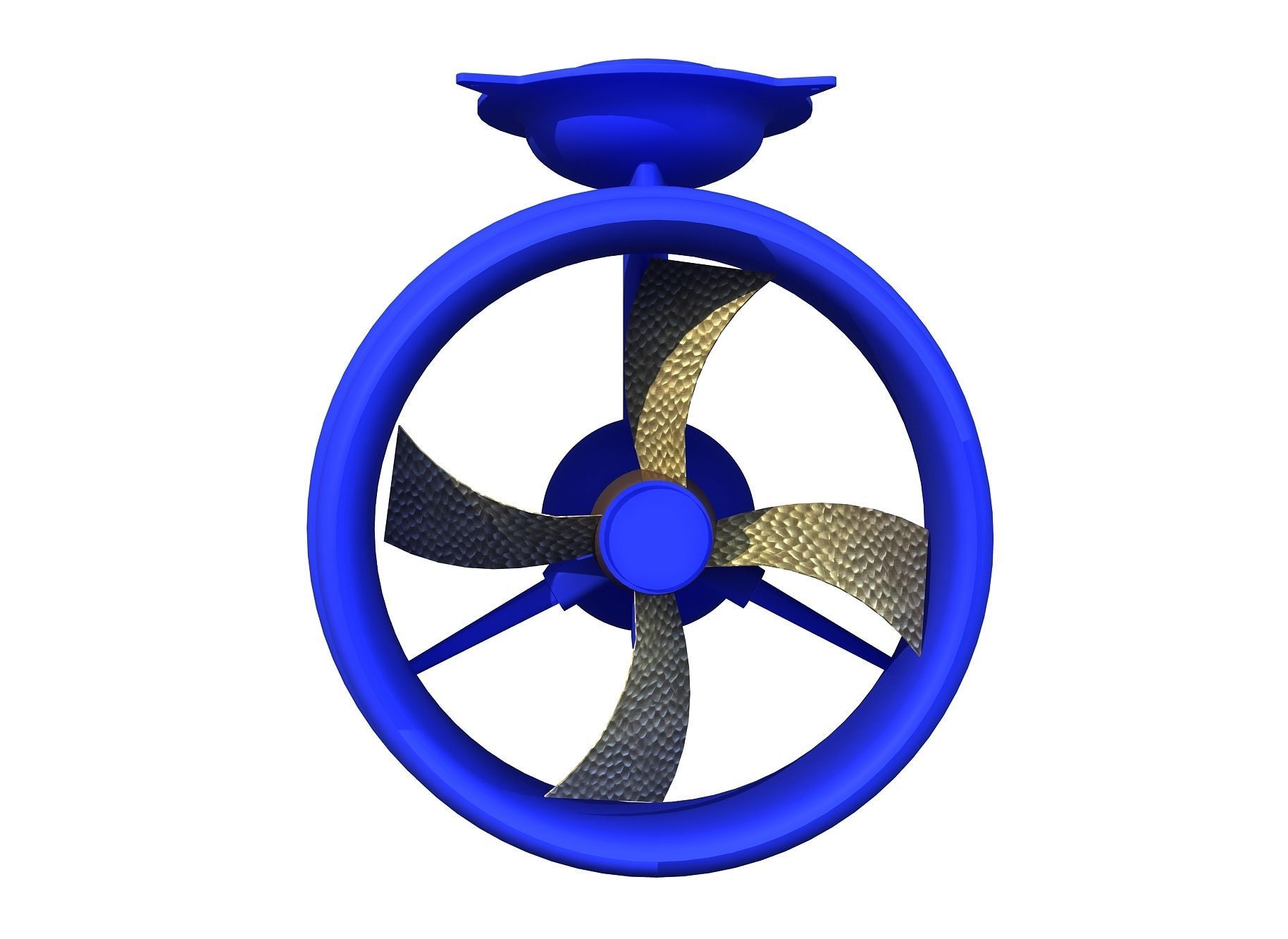 VOITH RADIAL PROPELLER 3D model | CGTrader