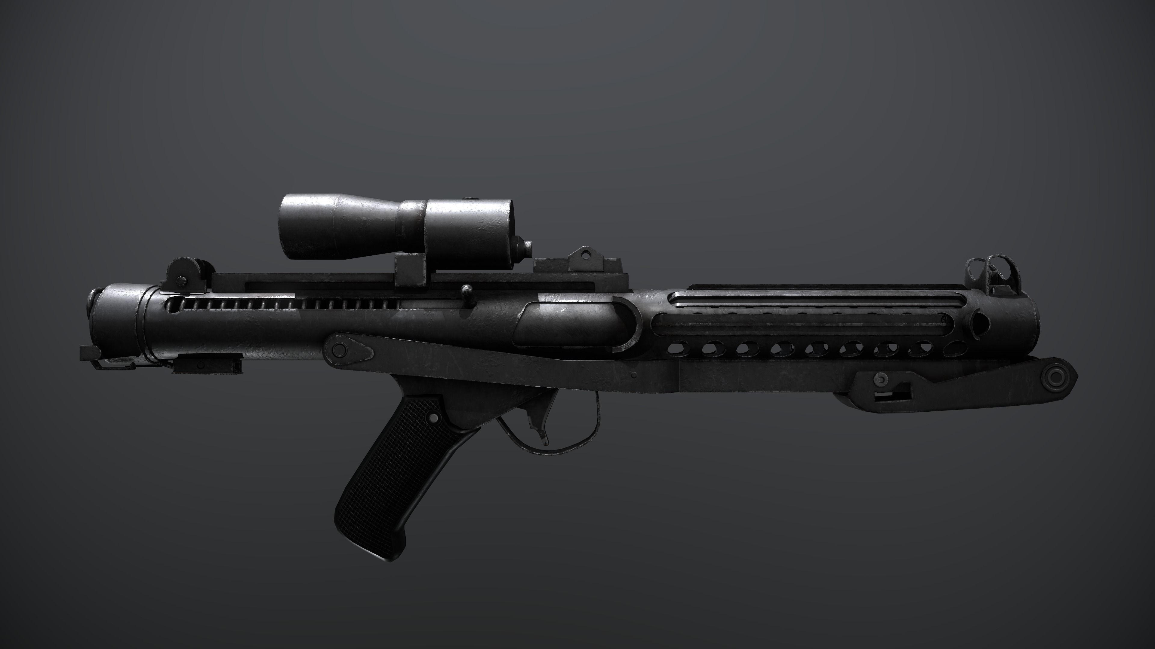 Star Wars E-11 Blaster 3D model | CGTrader