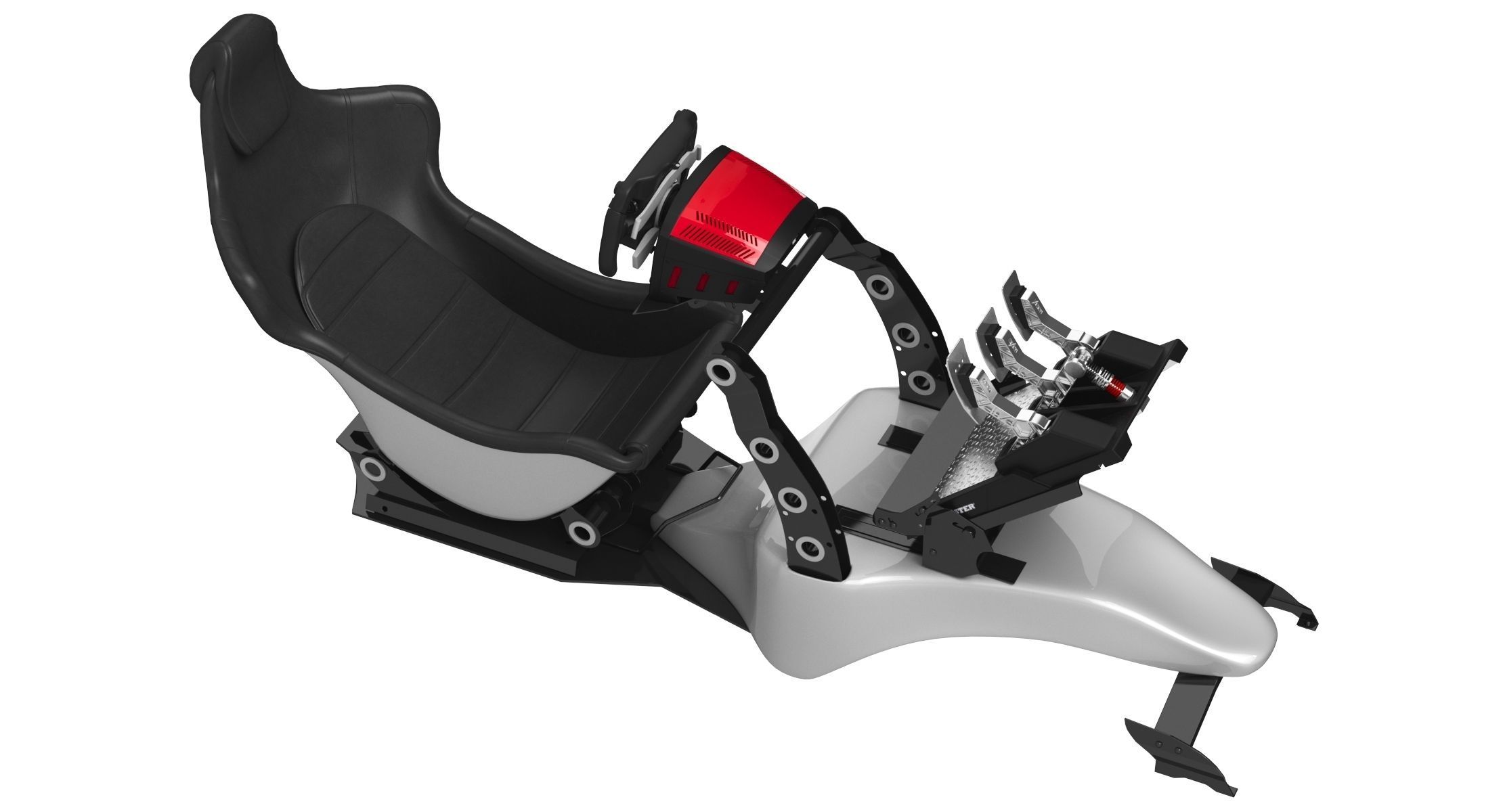 Formula F1 Racing Simulator Seat 3D model | CGTrader