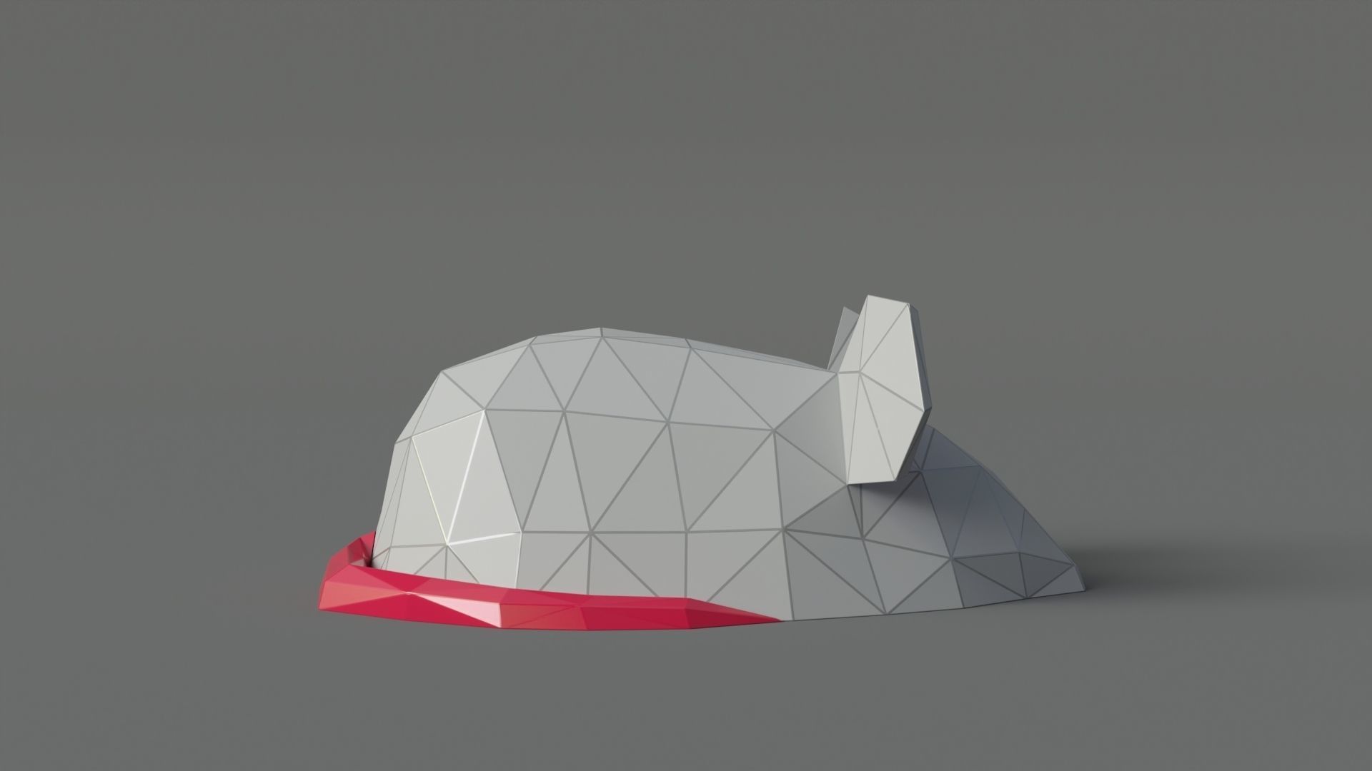 3D model Mouse polygonal VR / AR / low-poly | CGTrader