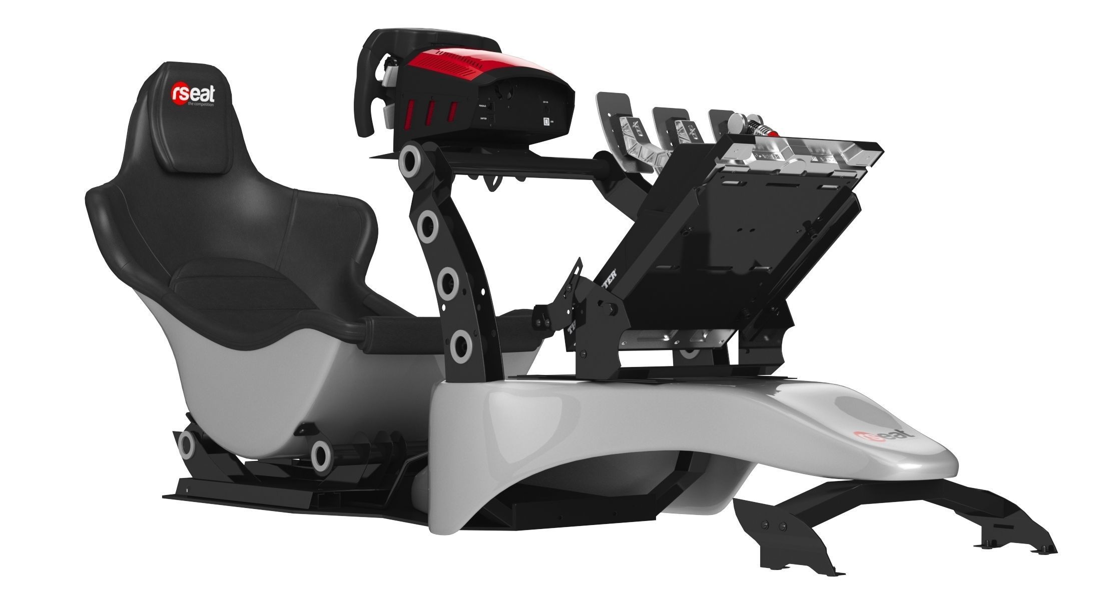 Formula 1 Racing Game Simulator Seat Collection 3D model | CGTrader