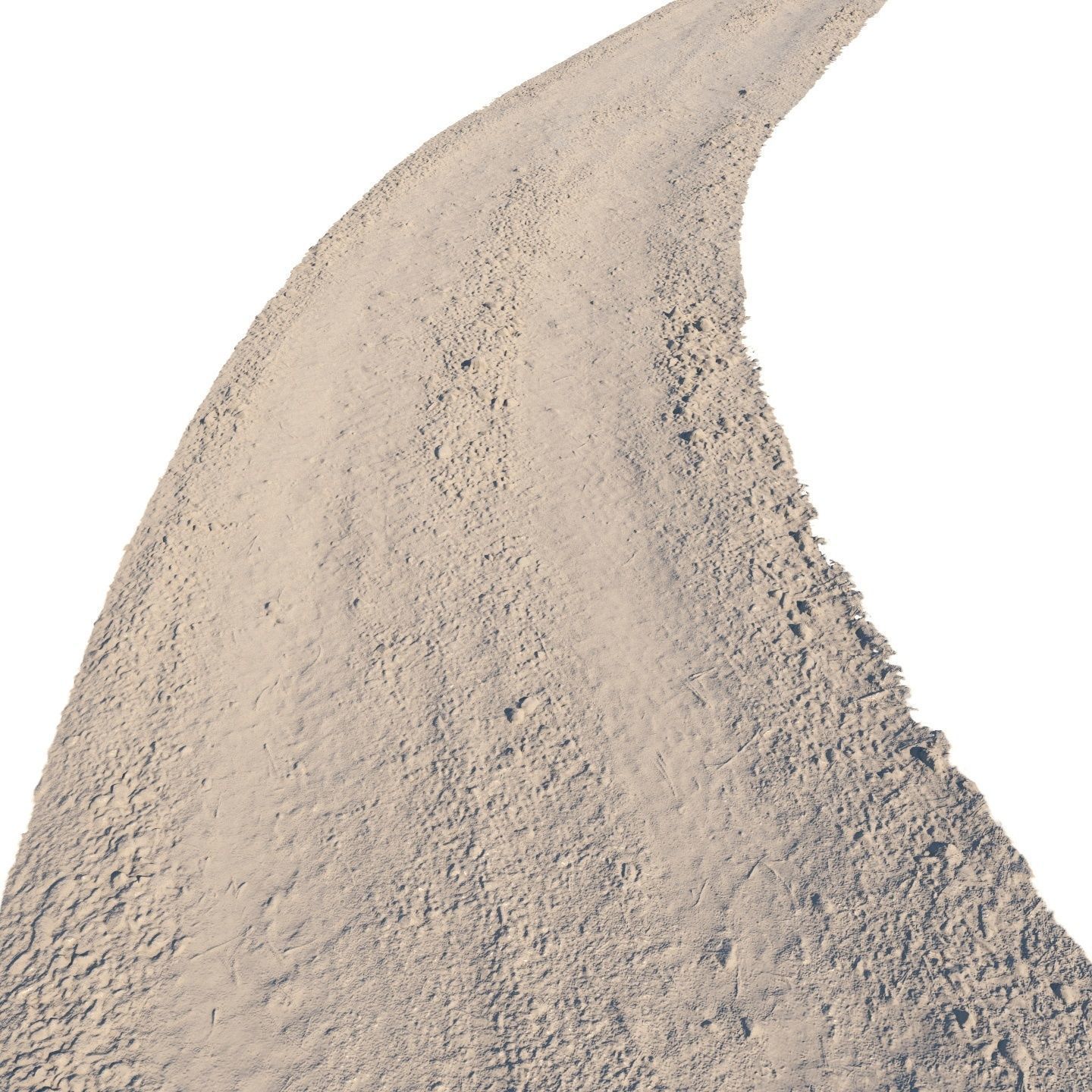 Dirt Road Material 07 3D model | CGTrader