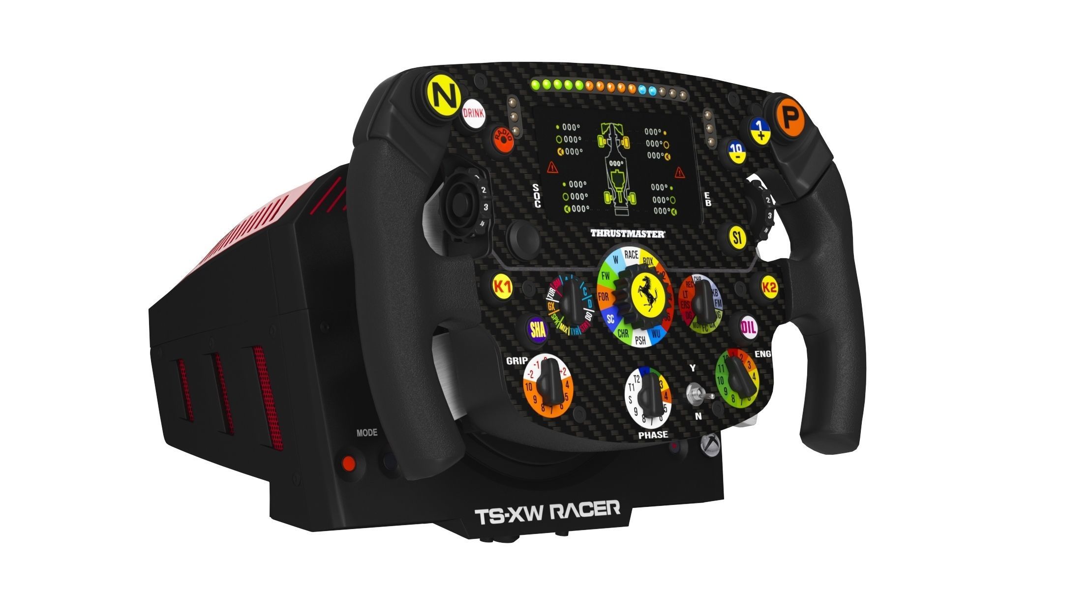 Thrustmaster Racing Steering Wheel Controller Set 3D model | CGTrader