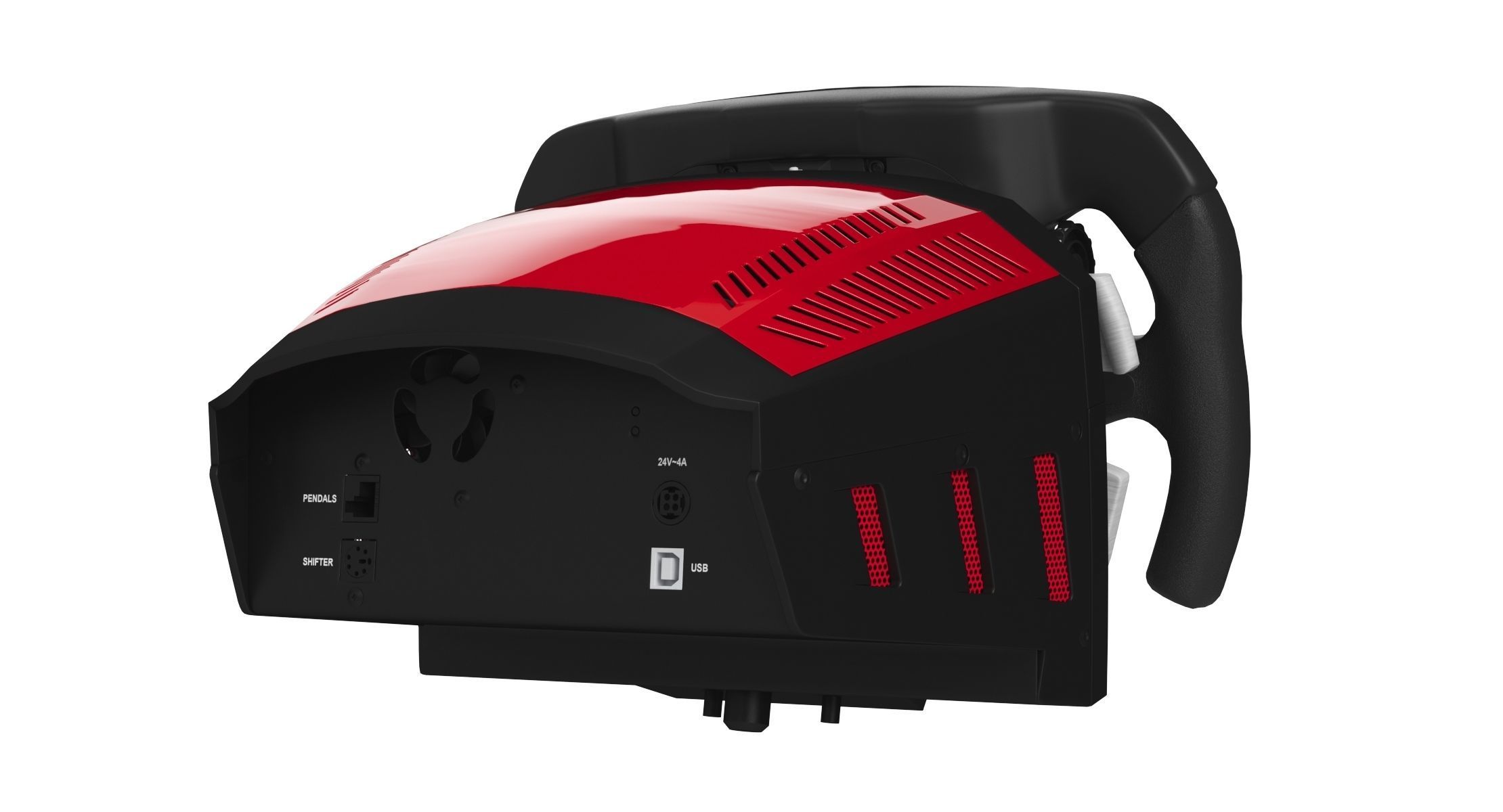 Thrustmaster Racing Steering Wheel Controller Set 3D model | CGTrader