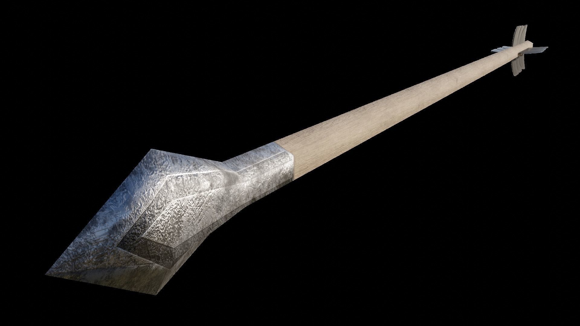 3D model Ultra lowpoly arrow VR / AR / low-poly | CGTrader