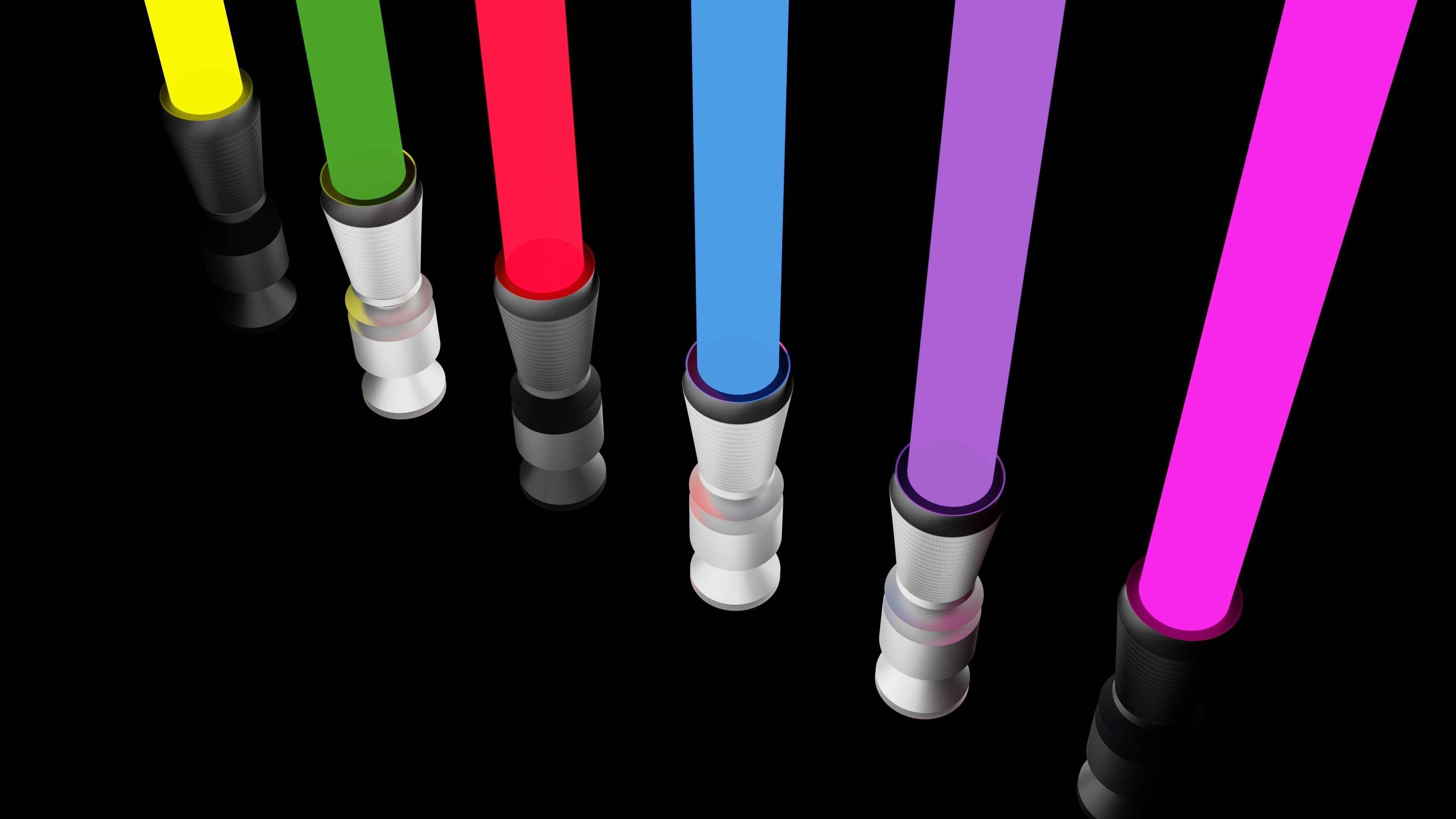 Red Laser Sword 3D model | CGTrader