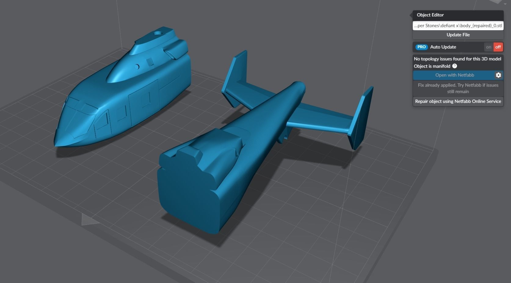 Defiant X Scale Model 3D model 3D printable | CGTrader
