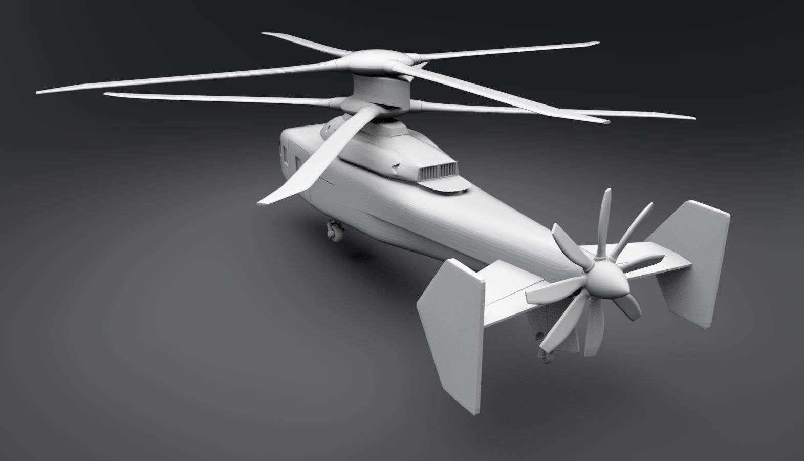 Defiant X Scale Model 3D model 3D printable | CGTrader