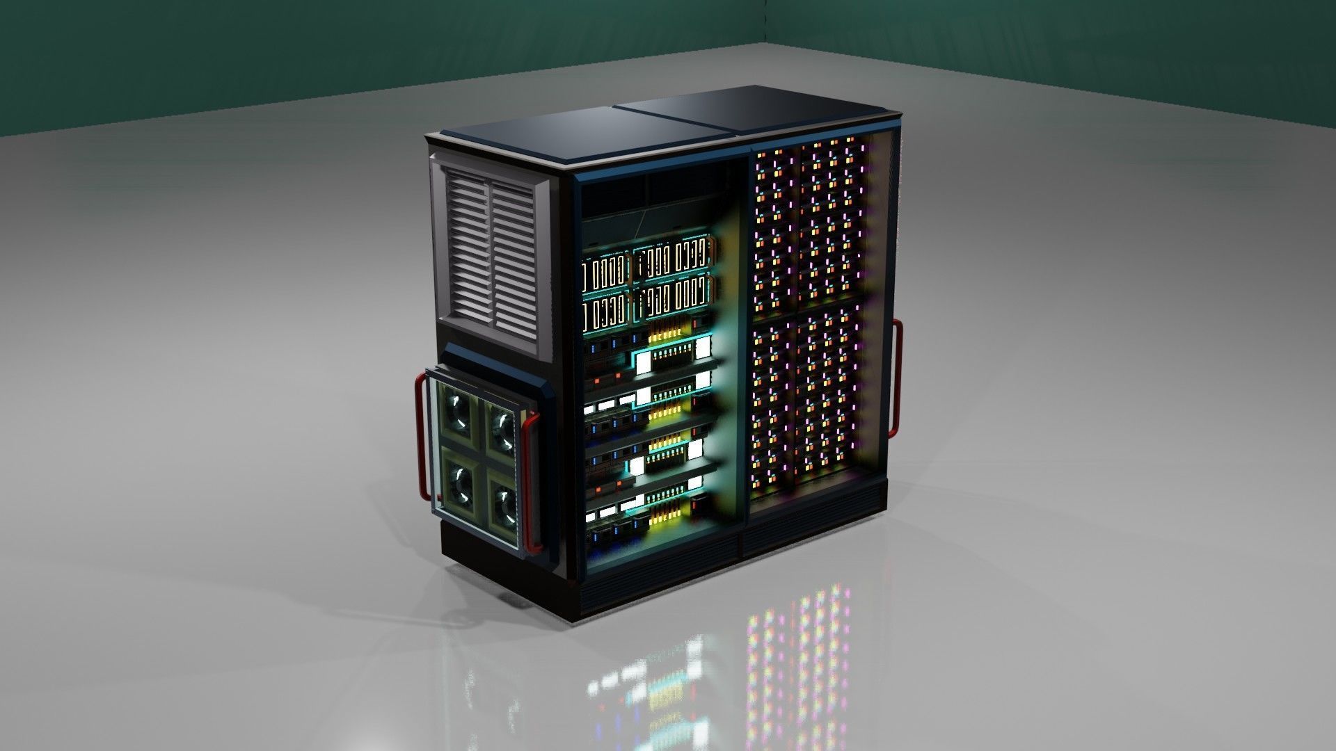 server 3D model | CGTrader