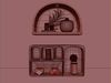 ISOBEL WALL SHELVES 3D model | CGTrader
