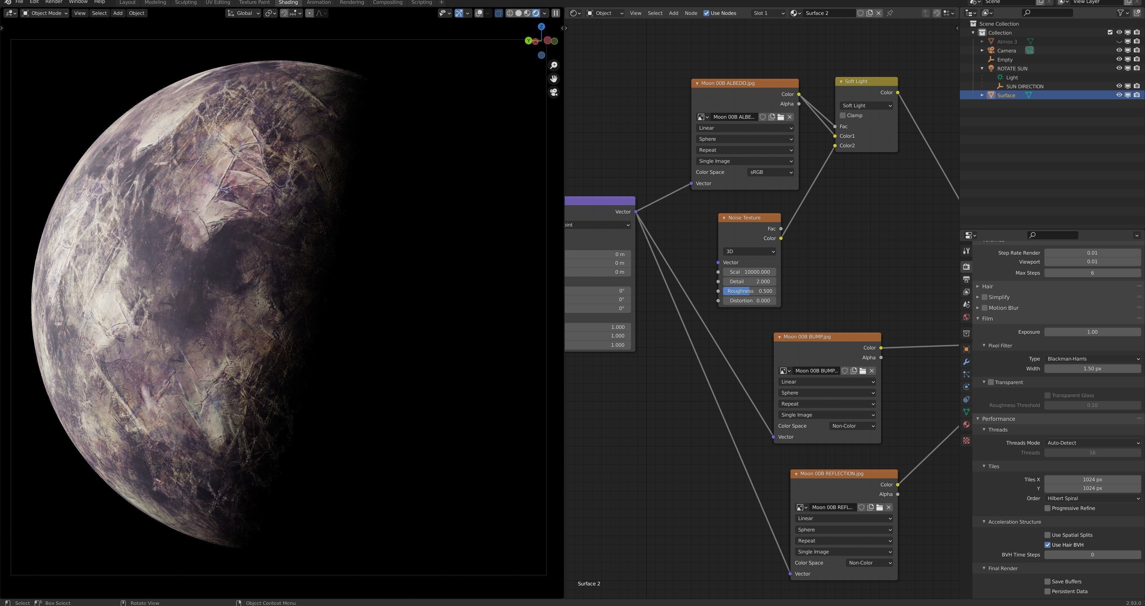 Moon 00B 12K 3D model | CGTrader