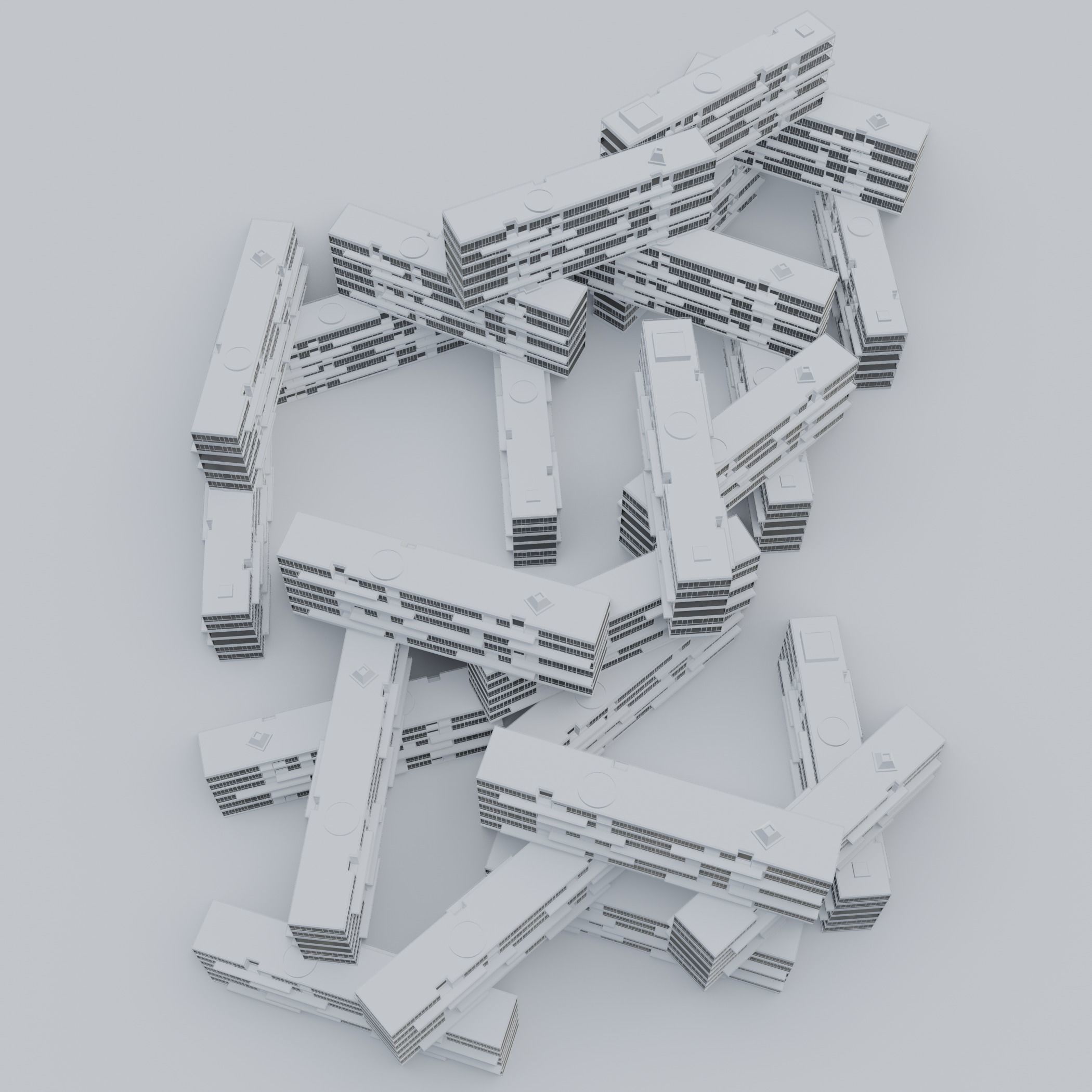 interlace 3D model | CGTrader