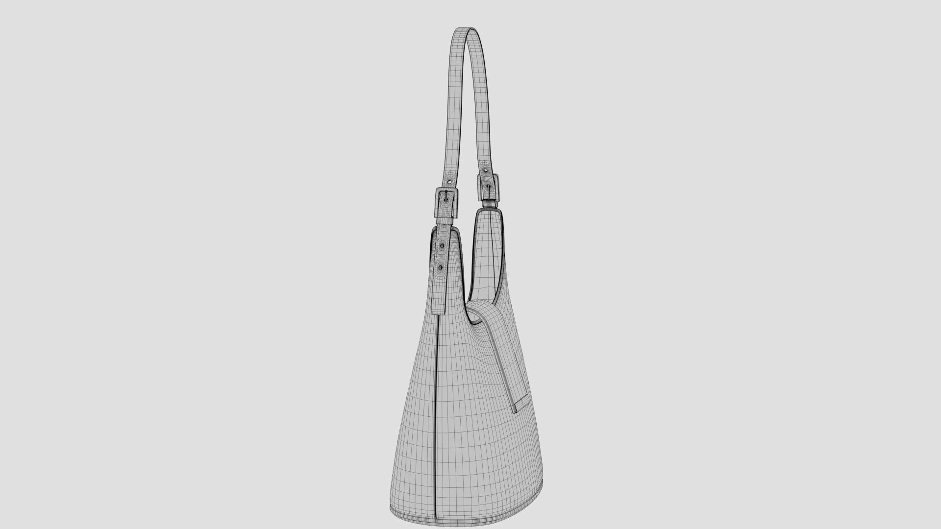 Woman Shoulder Bag 3D model | CGTrader