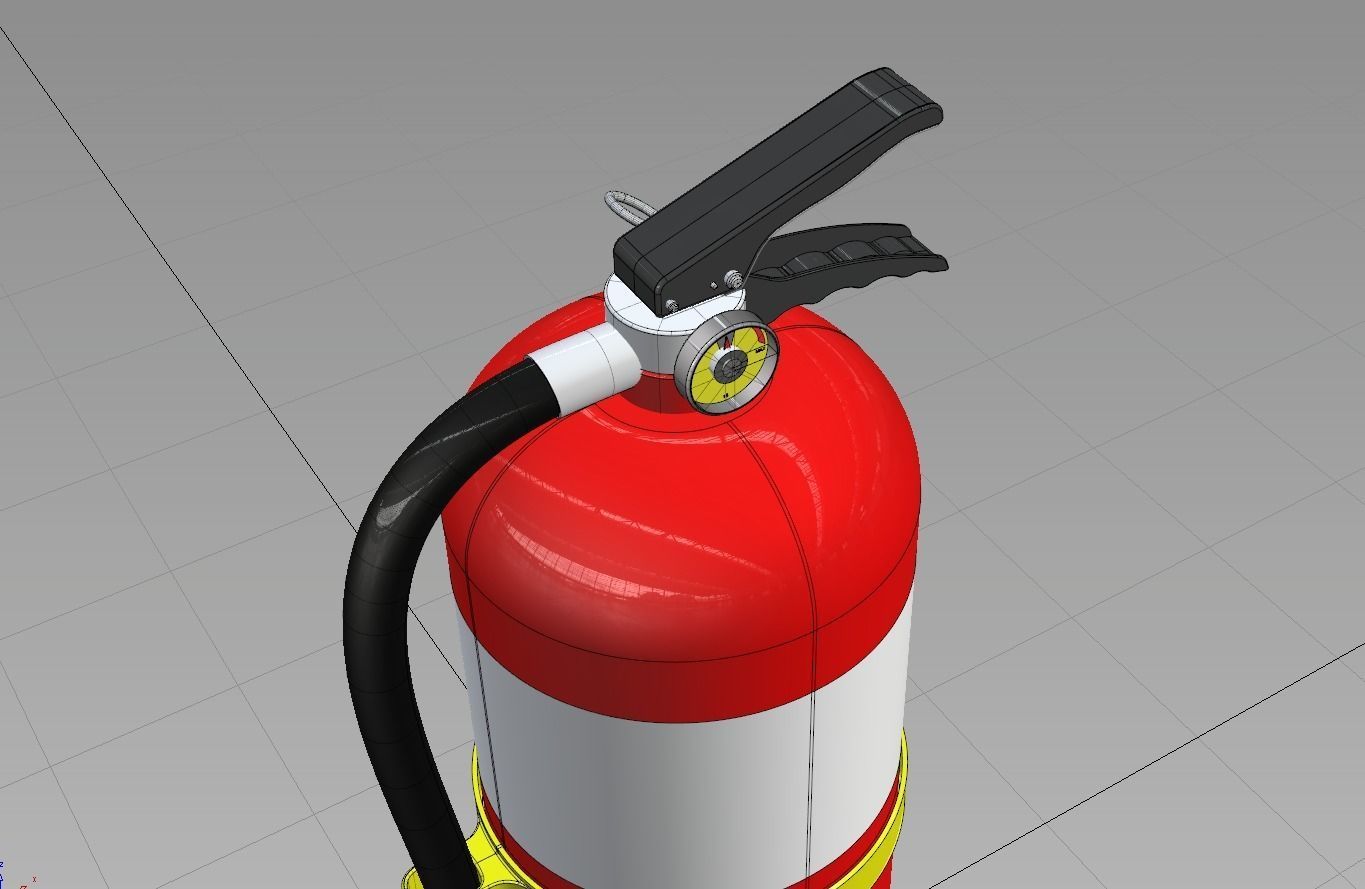 fire extinguisher 3D model | CGTrader
