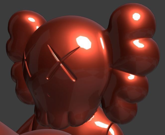 Kaws Companion Valentine DAY 3D model 3D printable | CGTrader