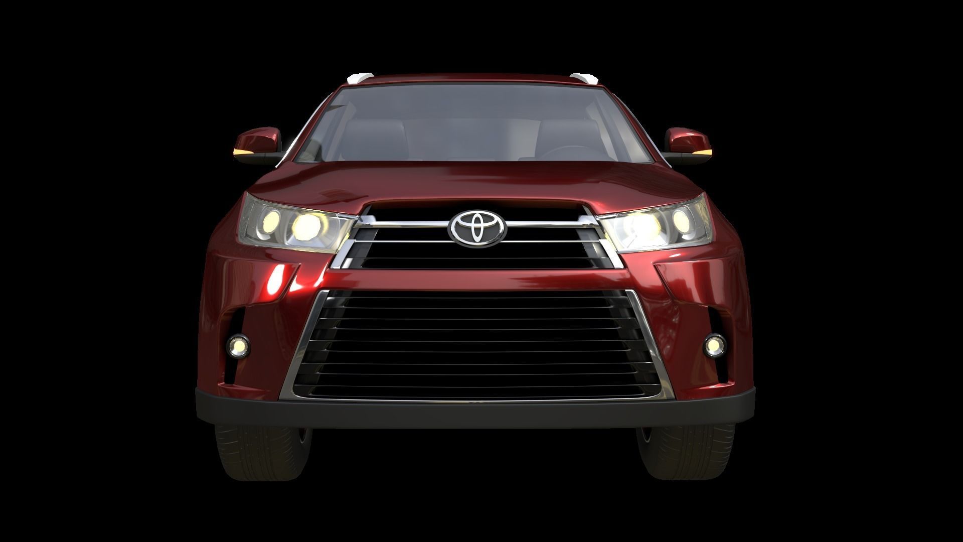 toyota highlander 3D model | CGTrader