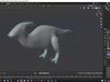 3D model Textured Parasaur also known as parasaurolophus VR / AR / low ...