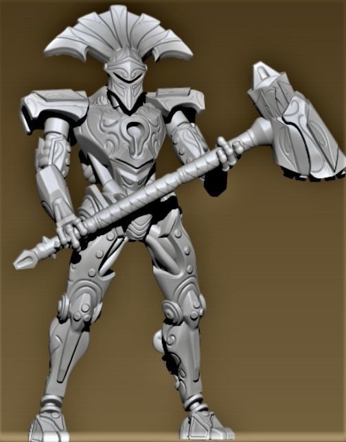 Guardian 3D model 3D printable | CGTrader
