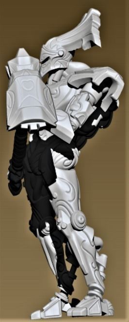 Guardian 3D model 3D printable | CGTrader