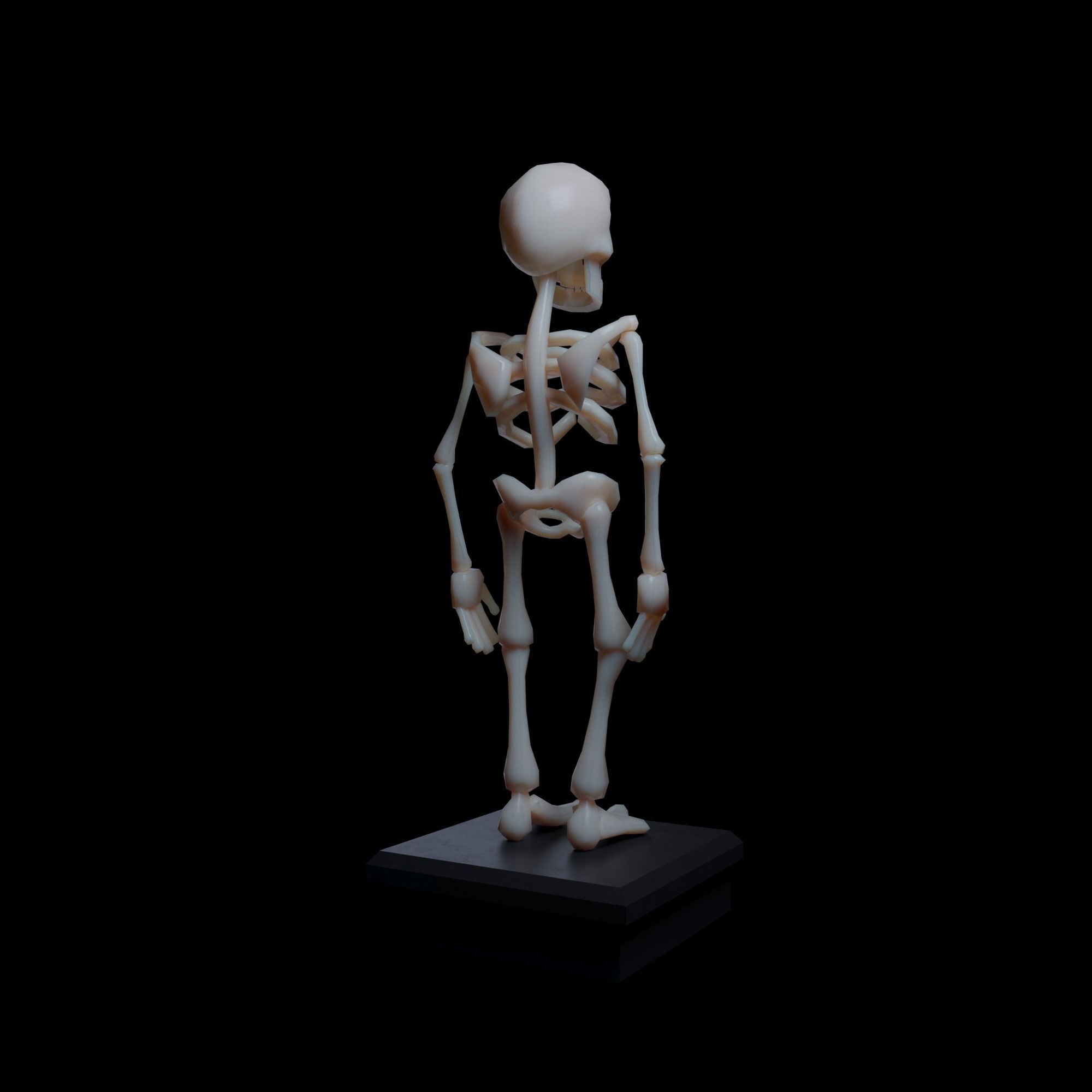 3D model Skeleton Joe VR / AR / low-poly | CGTrader