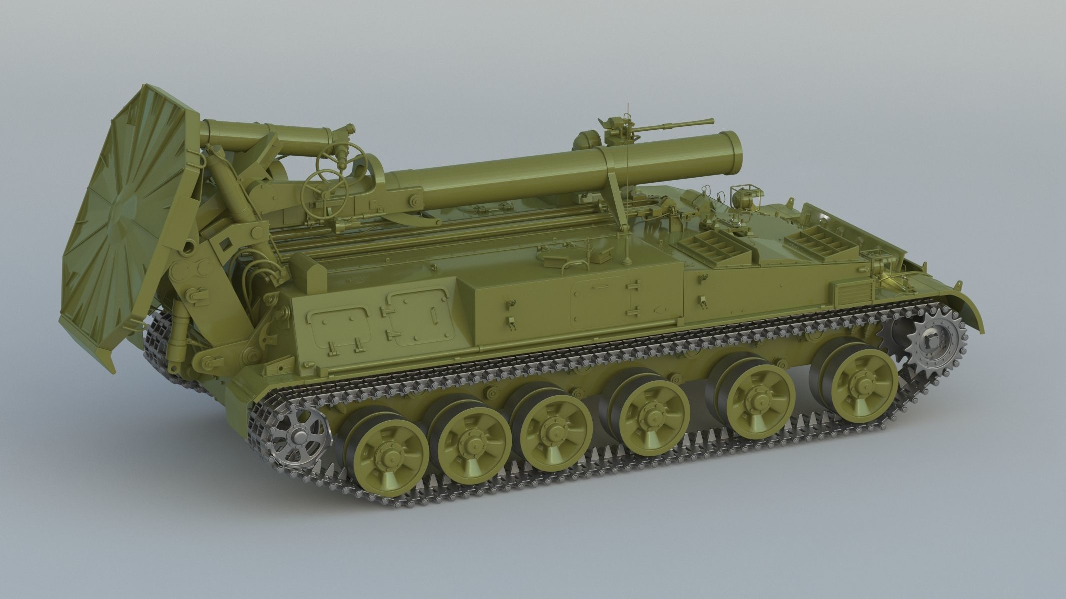 2S4 Tyulpan 3D model | CGTrader