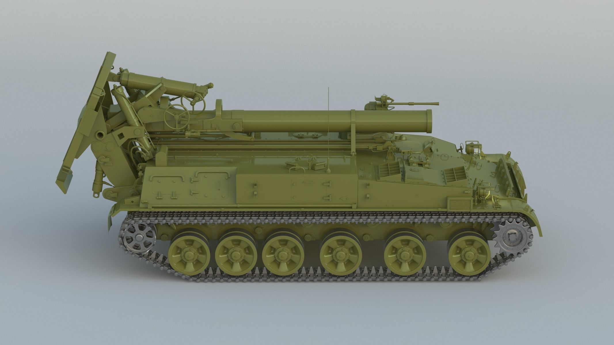 2S4 Tyulpan 3D model | CGTrader