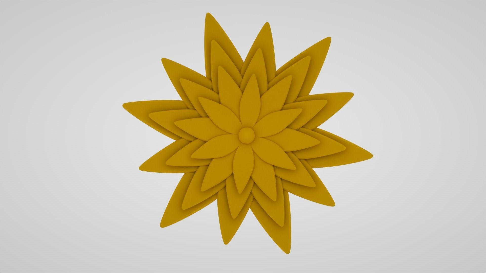 Blooming Flower11 3D model 3D printable | CGTrader