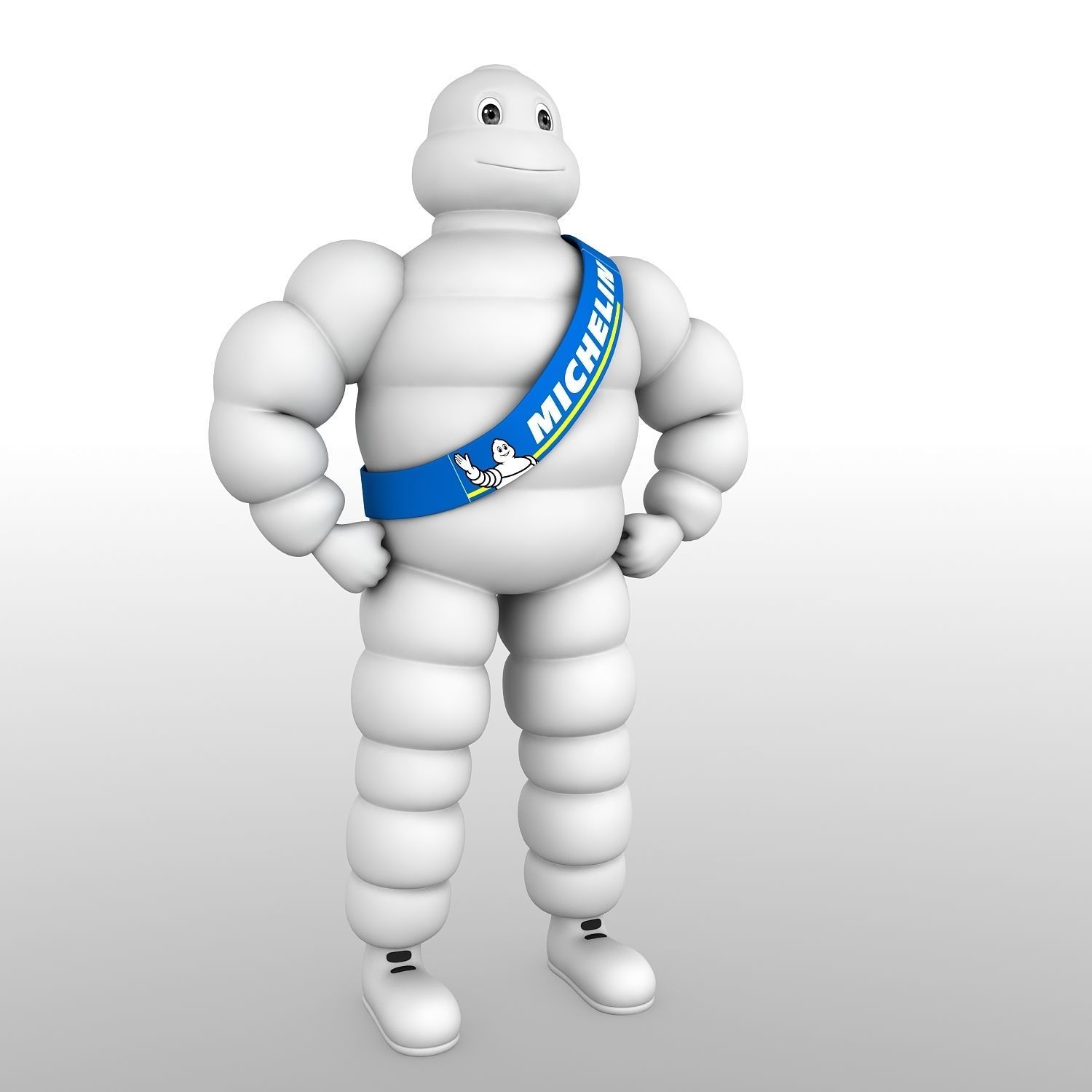 Michelin Mascot 3D model | CGTrader