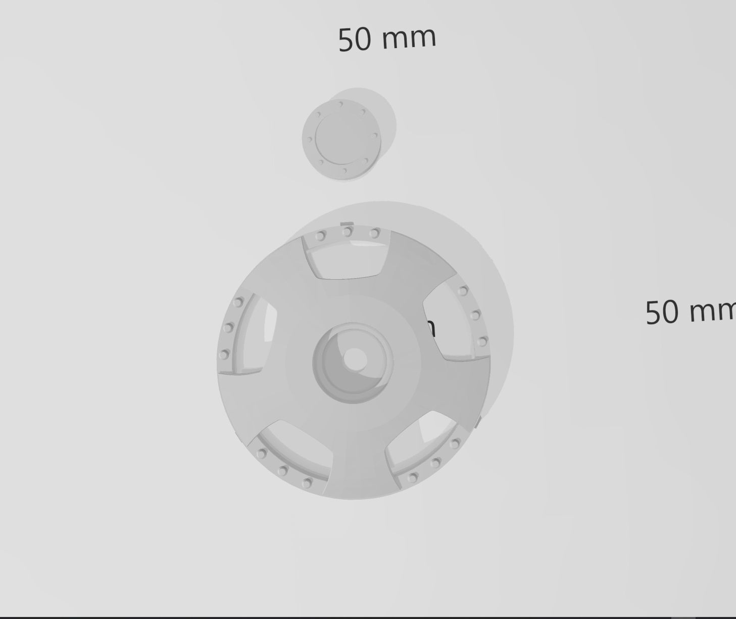 Work Euroline DH wheelinsert for RC 3D model 3D printable | CGTrader
