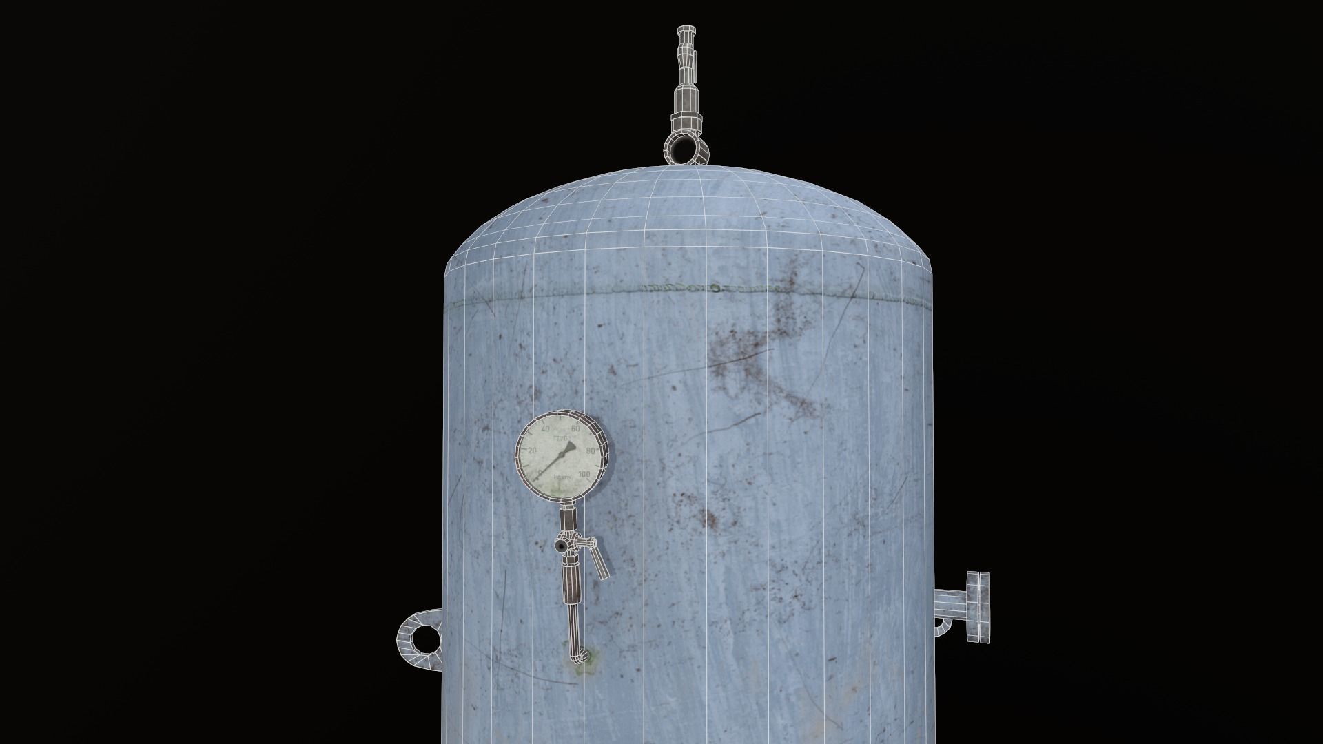 3D model Old Industrial Steam Boiler Barrel VR / AR / low-poly | CGTrader