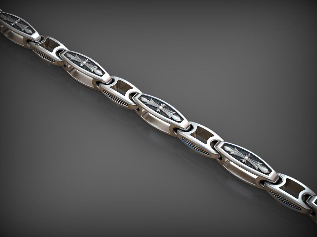 Chain Link 220 3D model 3D printable | CGTrader