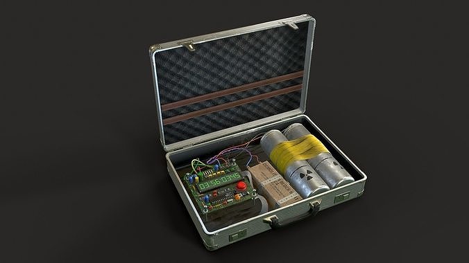 3D model Bomb Suitcase VR / AR / low-poly | CGTrader