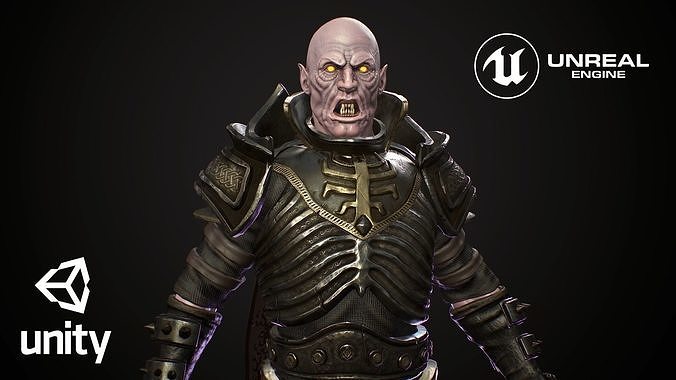 3D model Vampire Grade 2 VR / AR / low-poly | CGTrader