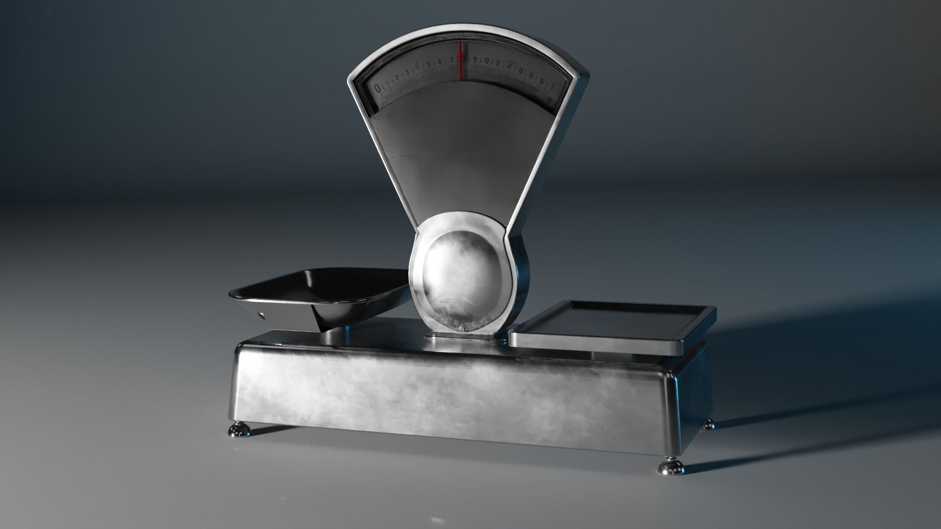Balance Scale 3D model | CGTrader