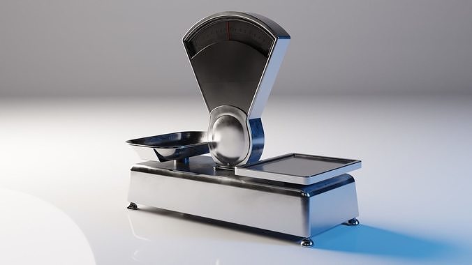 Balance Scale 3D model | CGTrader
