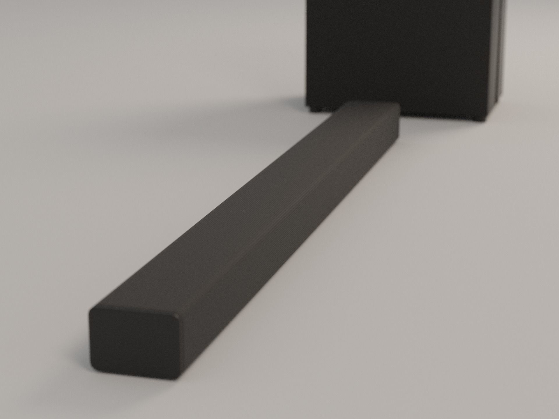 Soundbar with Subwoofer free 3D model | CGTrader
