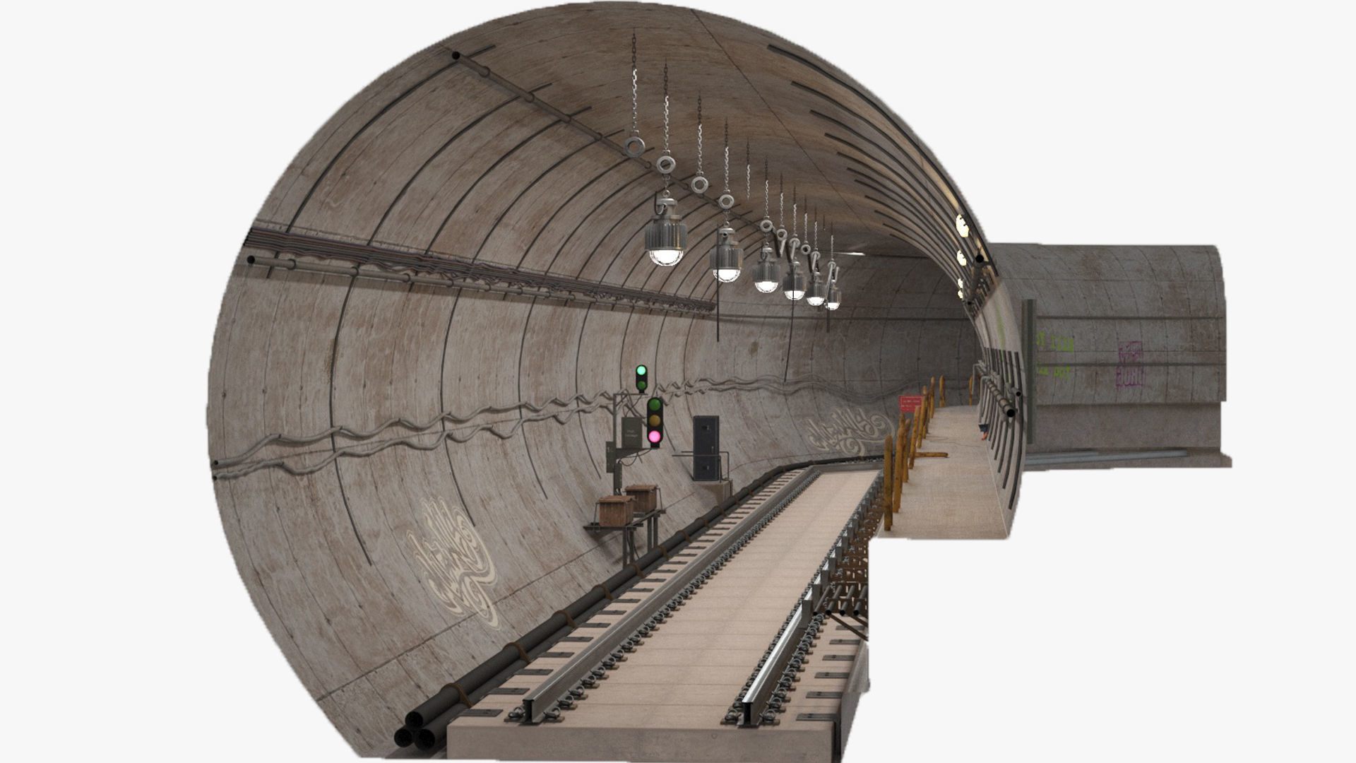 Industrial Light 3D model | CGTrader