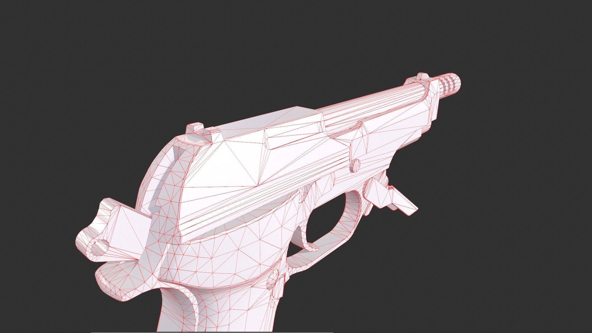 3D model Beretta 93R VR / AR / low-poly | CGTrader
