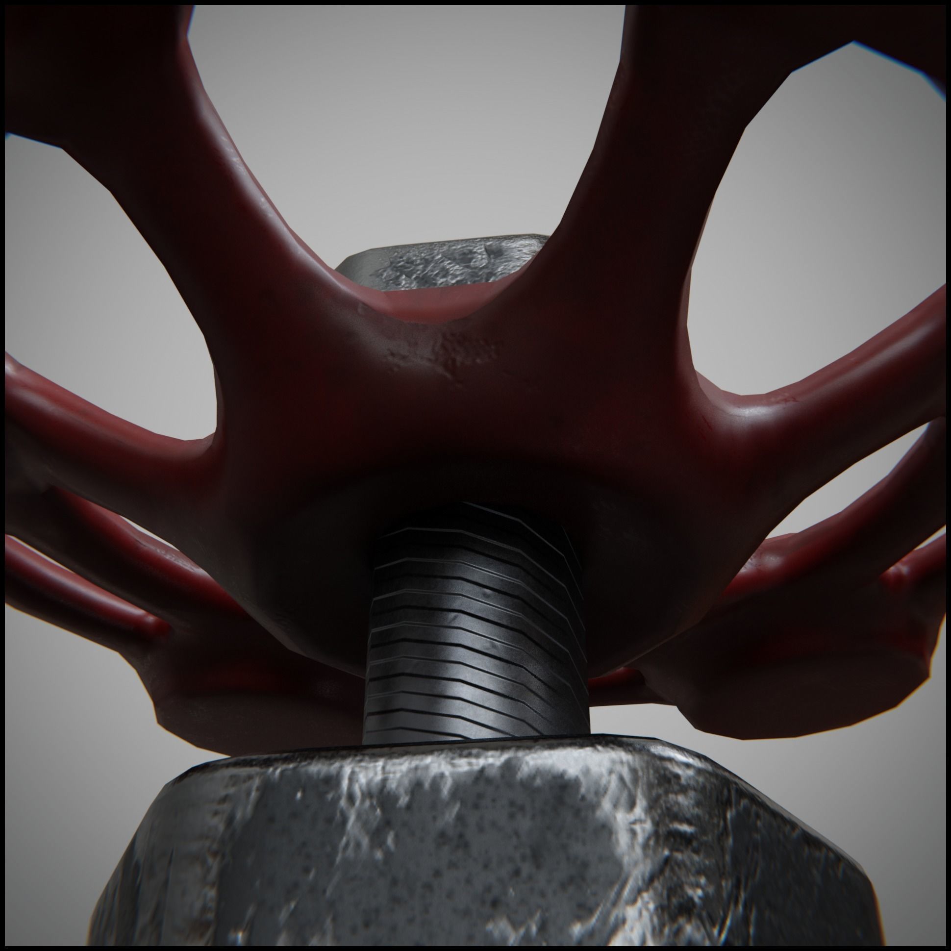 Iconic Half-Life red valve free VR / AR / low-poly 3D model | CGTrader