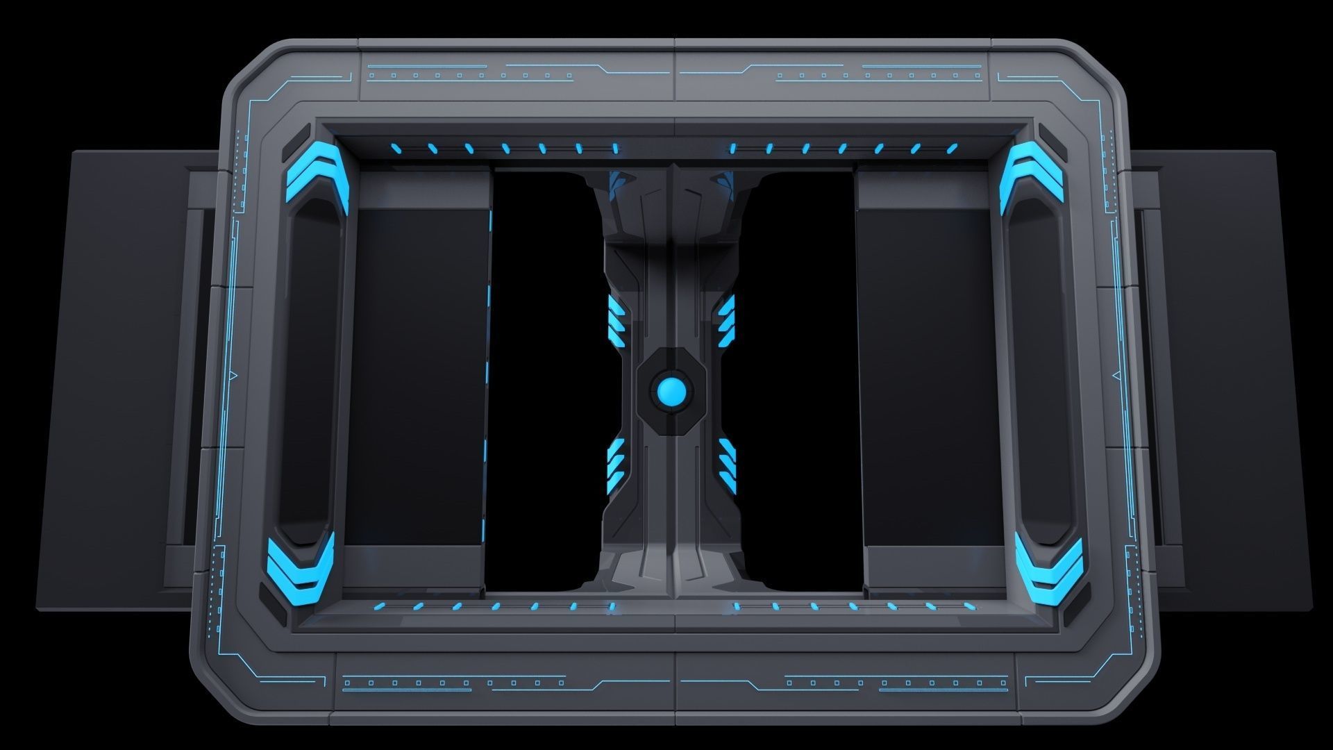 Sci-Fi Mech Screen 3D model | CGTrader