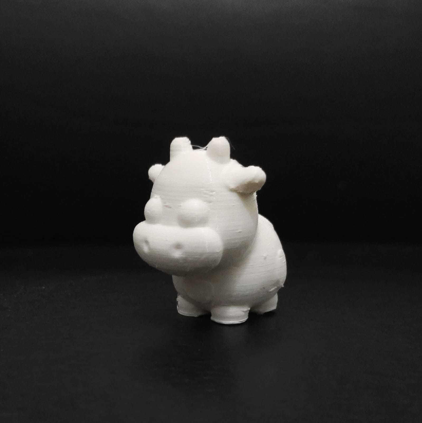 Cute Little Cow 3D model 3D printable | CGTrader