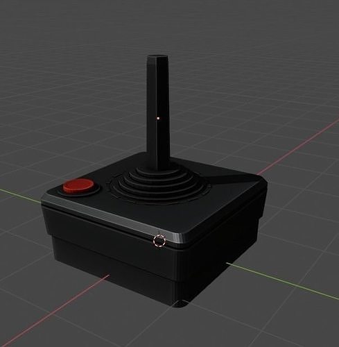 3D model Atari basic Joystick VR / AR / low-poly | CGTrader