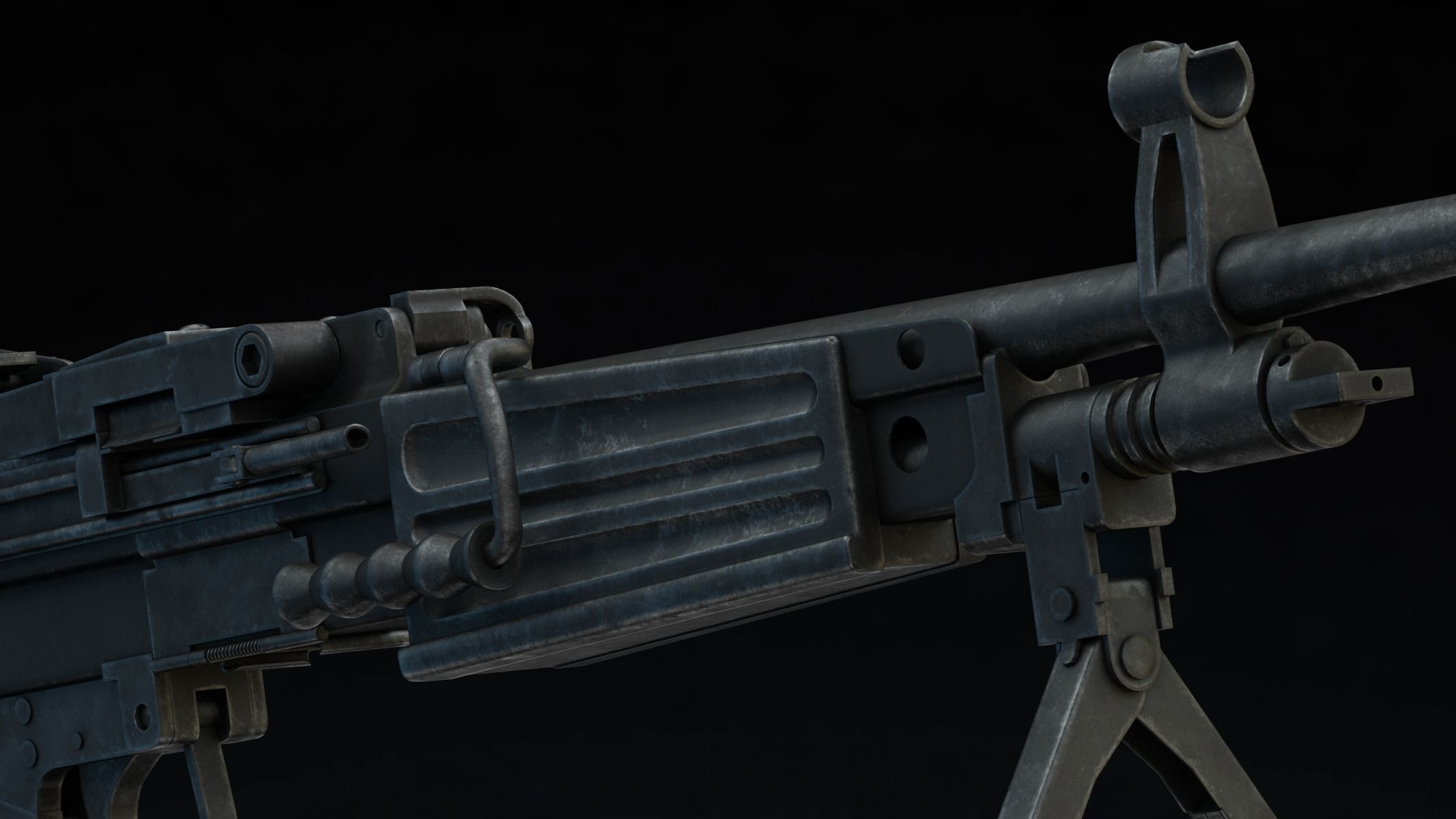 3D model Daewoo K3 Low Poly VR / AR / low-poly | CGTrader