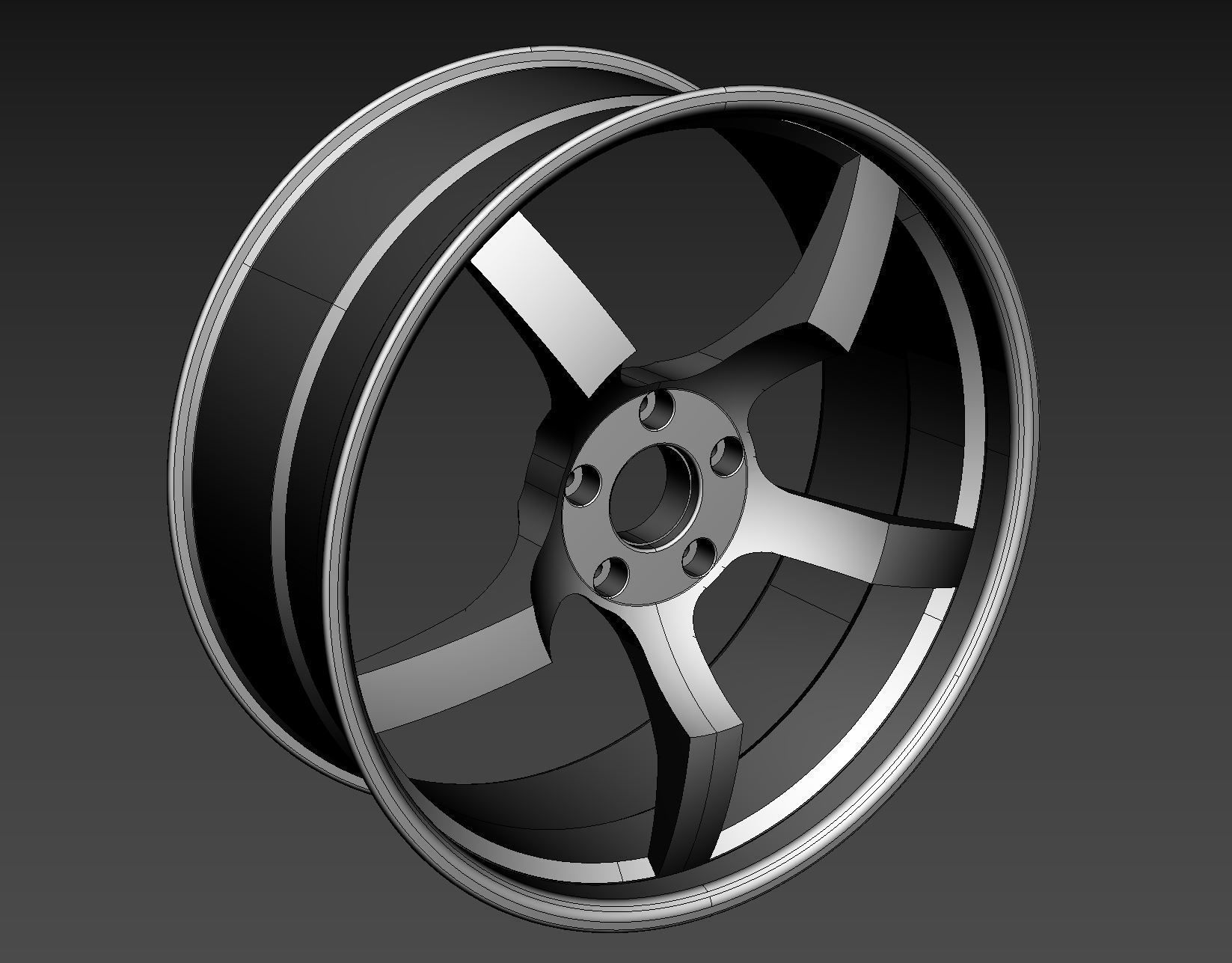 Aftermarket Tuner Wheels Free free 3D model | CGTrader