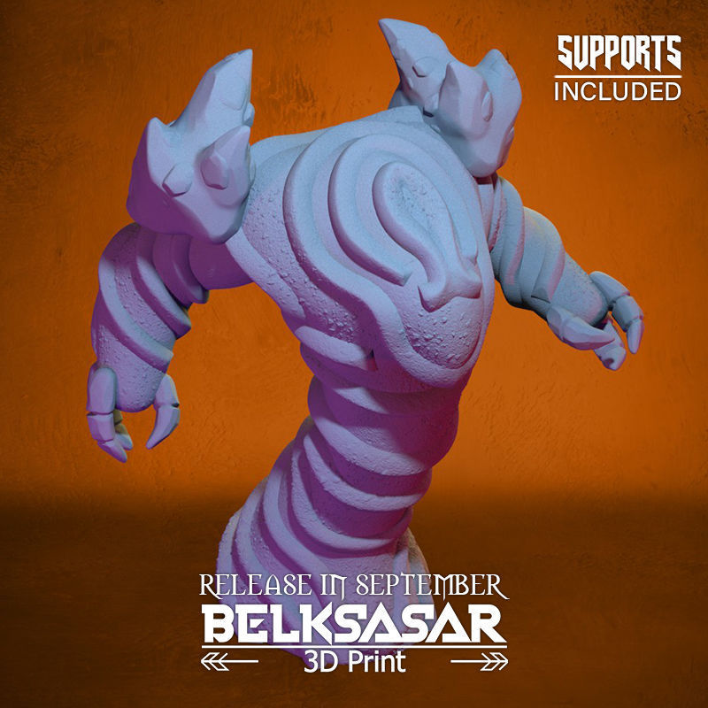 Sand Elemental 3D model 3D printable | CGTrader